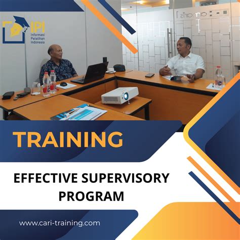 Training Effective Supervisory Program Pusat Informasi Training