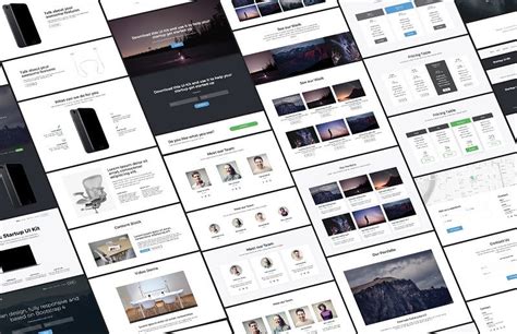 18 Best Free Ui Kit Html Website Templates Free Html Designs