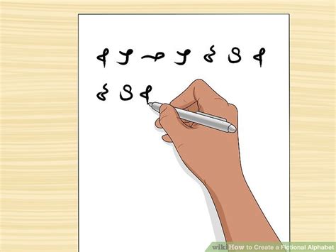 How To Create A Fictional Alphabet 6 Steps With Pictures