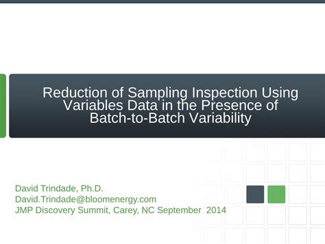 pdf reduction of sampling inspection using variables … reduction of