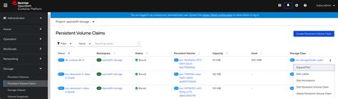 chapter 8 managing persistent volume claims red hat openshift data