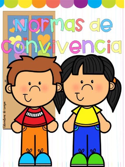 Plan Normas De Convivencia Pdf Teoría De Apego