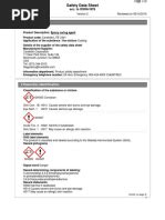 Epoxy Resin Safety Data Sheet Pdf Toxicity Dangerous Goods