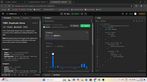 Ritesh Panchal On Linkedin Algorithms Dsa Leetcode Consistent