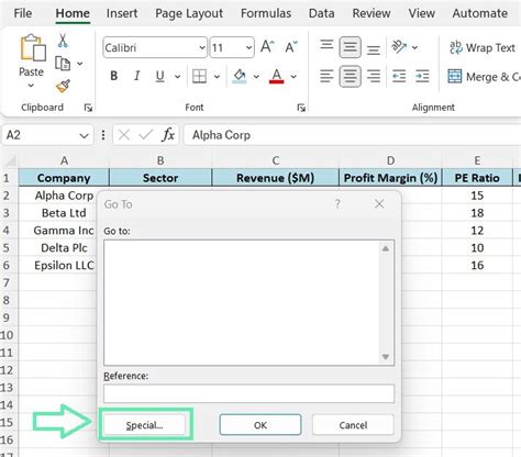 Search Excel For Cell Formatting Downloadable Template
