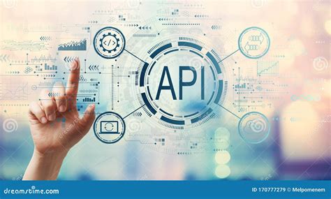 Api Application Programming Interface Concept Api Concept With Hand