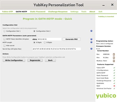 Using A YubiKey With The Journalist Interface SecureDrop Stable Documentation