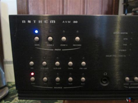 Anthem Avr30 Preamp Processor Photo 4449805 Us Audio Mart
