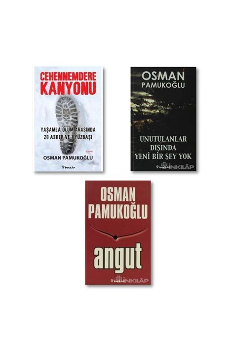 İnkılap Kitabevi Osman Pamukoğlu Kitap Seti Cehennemdere Kanyonu