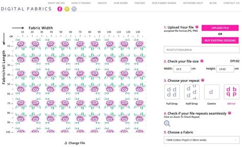 Simple Repeat Pattern Tutorial For Beginners Digital Fabrics