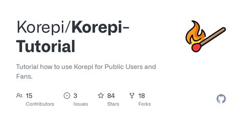korepi tutorial readme ru ru md at main · korepi korepi tutorial · github
