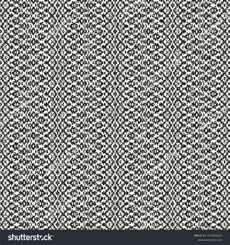 Monochrome Grain Stroke Textured Ornate Pattern Stock Vector Royalty