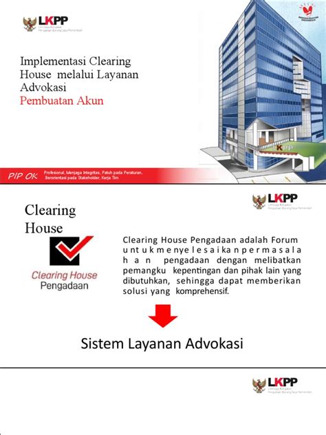 Implementasi Clearing House Pengadaan Pdf