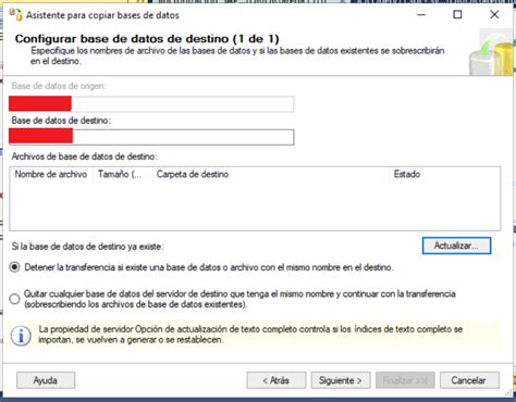 Error Copying Sql Server Database From One Server To Another Stack