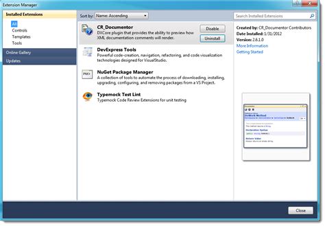 How To Add A VSIX Installer To A DXCore Plugin