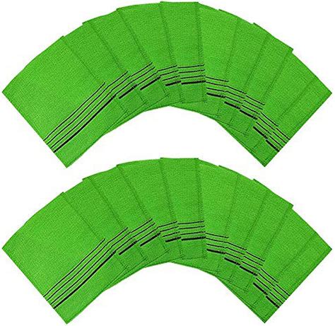 12 Pieces Large Korean Body Scrub Exfoliating Cloth Italy