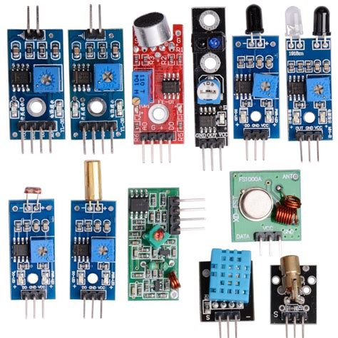 16pcs lot raspberry pi 3andraspberry pi 2 model b the sensor module pack kuongshun electronic shop
