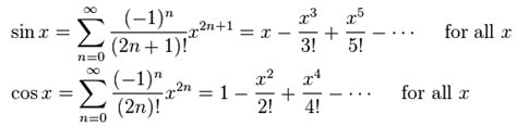 Python Issue With Program To Approximate Sin And Cosine Values