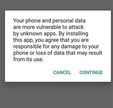 Android My Application Is Considered An Unknown App Stack Overflow