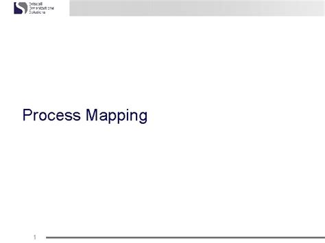Process Mapping 1 Ground Rules For Event Safety