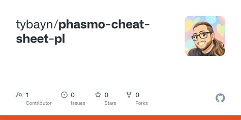 Github Tybaynphasmo Cheat Sheet Pl