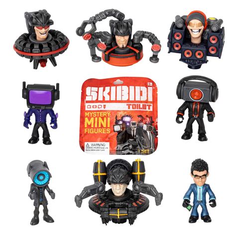Skibidi Toilet Mini Mystery Figures Series 2 Assorted Target Australia