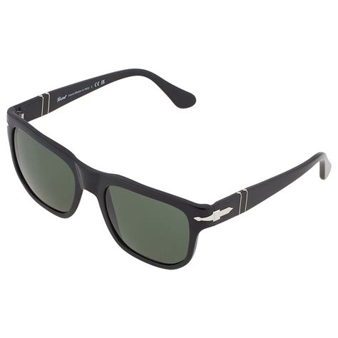 Persol Green Square Unisex Sunglasses Po3306s 95 31 55 8056597744980
