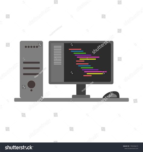 코딩 및 프로그래밍 코드 구문 및 스톡 벡터로열티 프리 1790336615