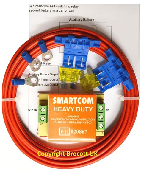 Voltage Sensing Split Charge Relay Kit