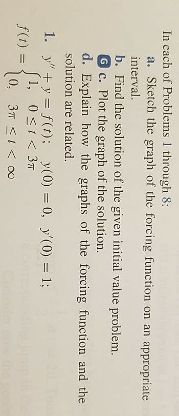 solved in each of problems 1 through 8 a sketch the graph