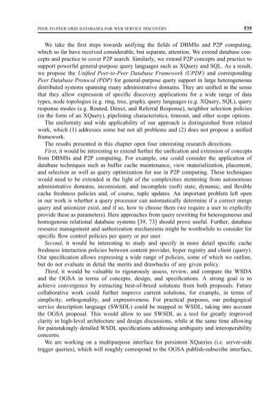 Peer To Peer Grid Databas