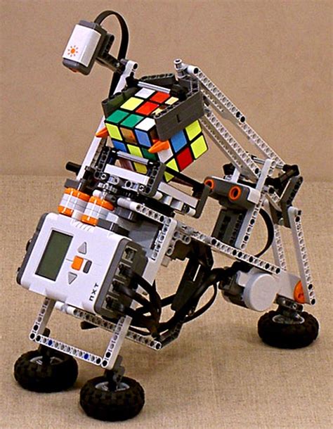 Make Rubiks Cube Solving Robot With Lego Mindstorms Robotics Kit By