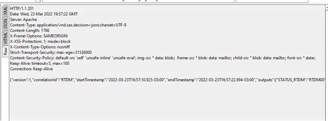 Rtdm And Json Configuration Sas Support Communities