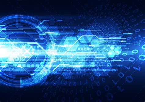 Abstract Security Cloud Technology Background Illustration Vector