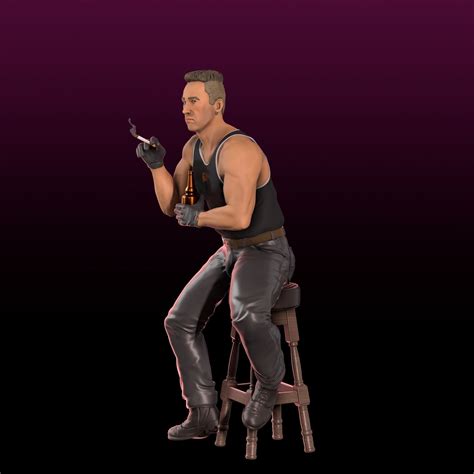 Billy Herrington In A Bar Meme Figurine Gachimuchi 3d Model 3d Printable Cgtrader