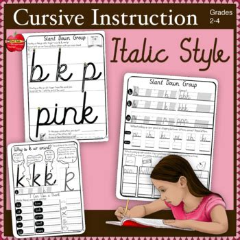 Cursive Classroom Bundle Instruction Practice Teaching Guide Wall Posters