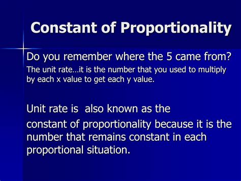 PPT - Constant of Proportionality PowerPoint Presentation, free download - ID:6006621