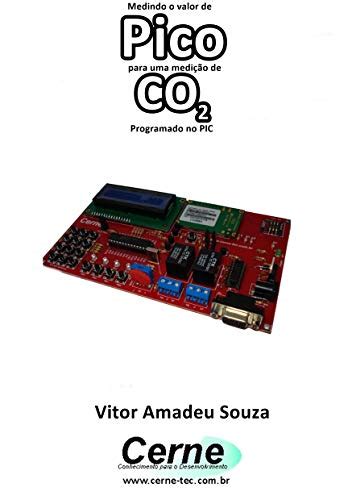 medindo o valor de pico para uma medição de co2 programado no pic