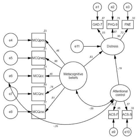 Testing The Generic Metacognitive Model Structural Equation Model Of Download Scientific