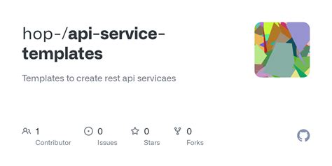 GitHub Hop Api Service Templates Templates To Create Rest Api Servicaes