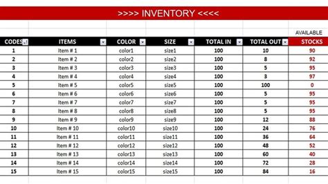 How To Create Expandable In And Out Inventory System Inventory School