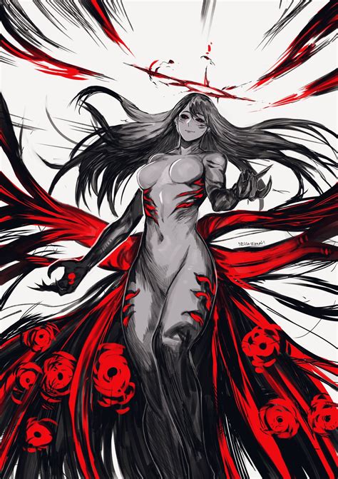 Kamishiro Rize Tokyo Ghoul And 1 More Drawn By Yourfreakyneighbourh