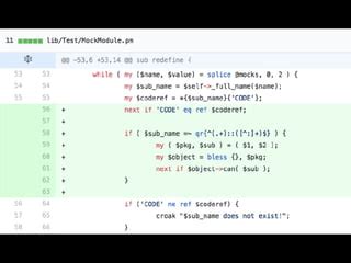 Lightning Talk Perl Test Mock Module PPT