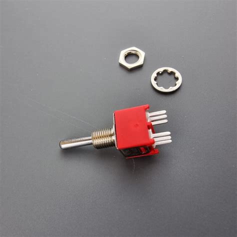 Dailywell Sub Miniature Toggle Switch DPDT ON OFF ON Pusherman