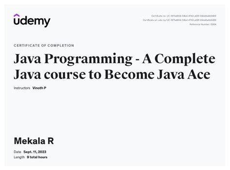 Successfully Completed The Java Programming Certification It Was A