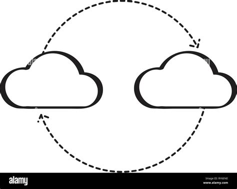 Cloud Computing Icon Stock Vector Image And Art Alamy