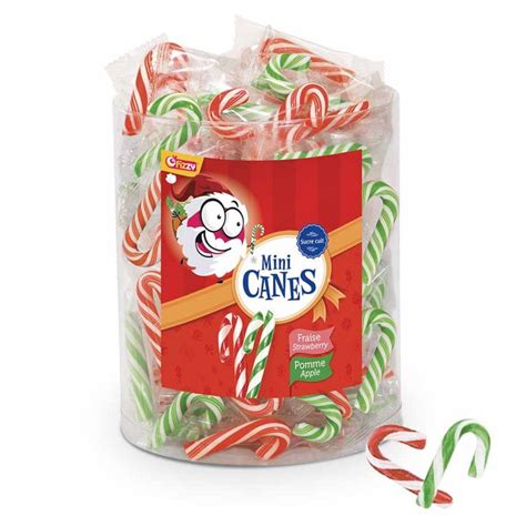 Mini Candy Canes Fizzy Distribution