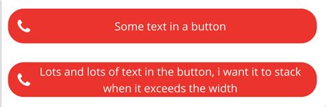 Wrapping Button Text When Icon Is Aligned Next To The Text Ask The