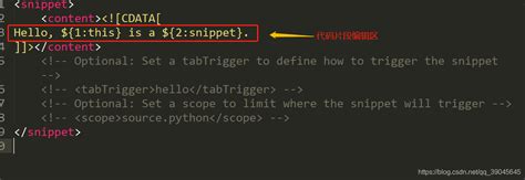 sublime text 新建代码片段（图解） sublime text 代码片段 csdn博客