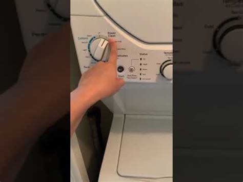 GE Stackable Washer And Dryer YouTube